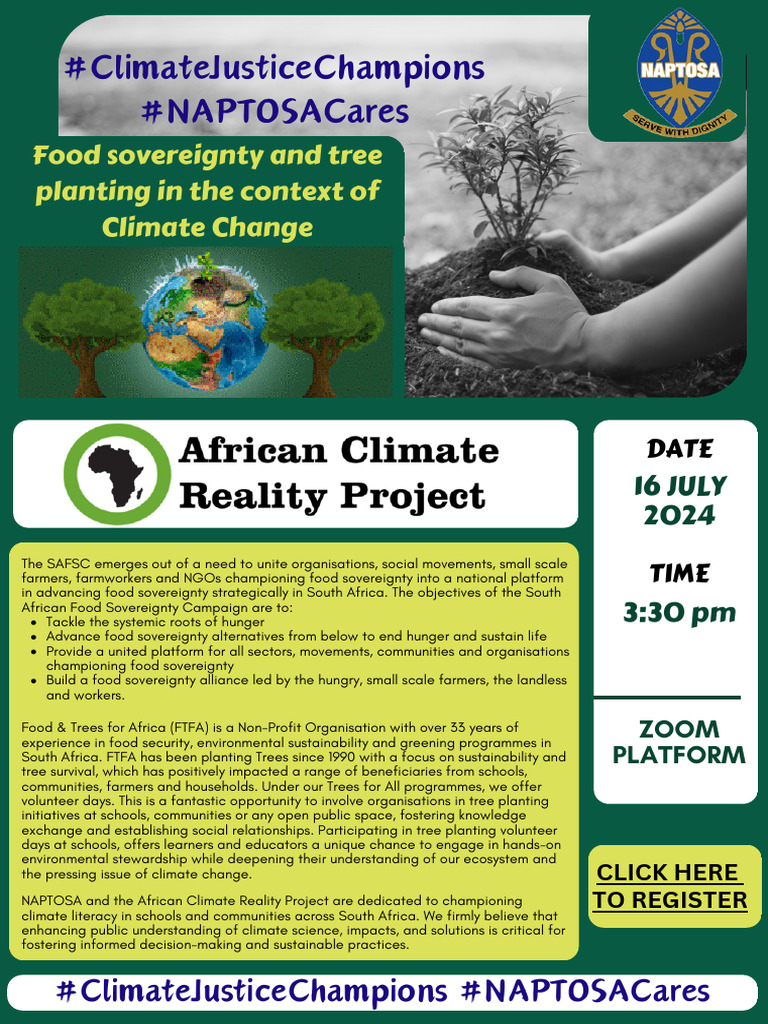 Naptosa Climate Change 16 July-2024 | PDF | Hunger | Environment