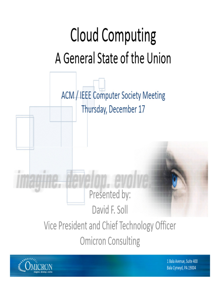 Cloud Computing Overview And Insights Pdf Cloud Computing Databases