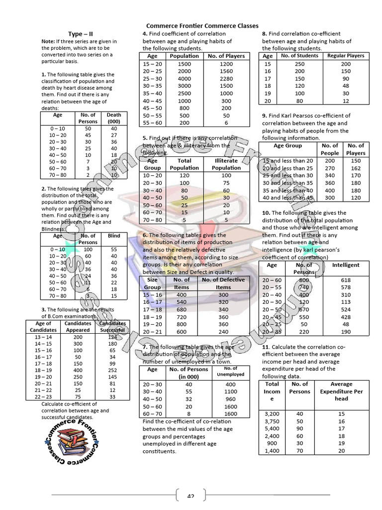 Problems 2-1 | Download Free PDF | Statistical Analysis | Teaching ...