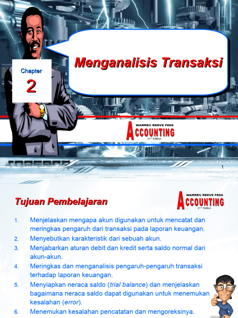 PA - CH 02 - Menganalisis Transaksi - Warren-Reeve-Fess - Ed 21 | PDF