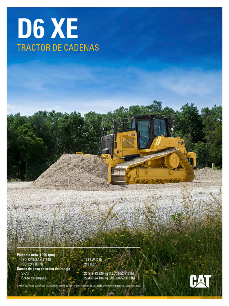 D6_XE | PDF | Tractor | Tren