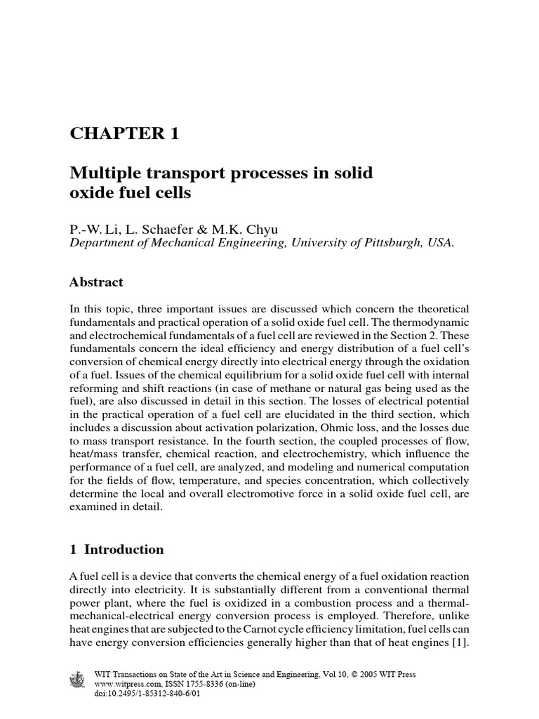 Hagiwara Et Al Sofc | PDF | Solid Oxide Fuel Cell | Electrochemistry