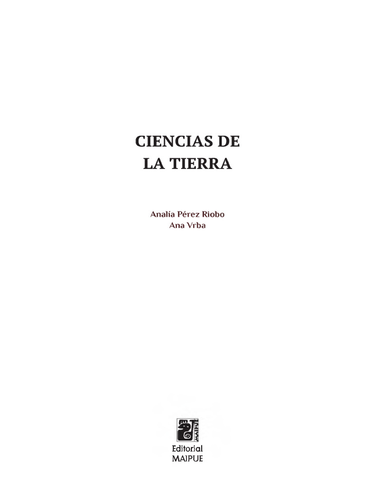 Ciencias de La Tierra | PDF | Placas tectónicas | Roca (geología)