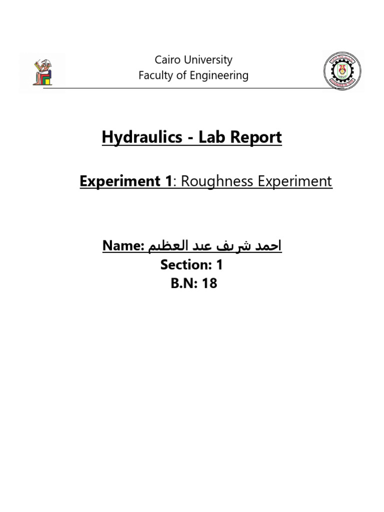 hydro lab | Download Free PDF | Applied And Interdisciplinary Physics | Civil Engineering