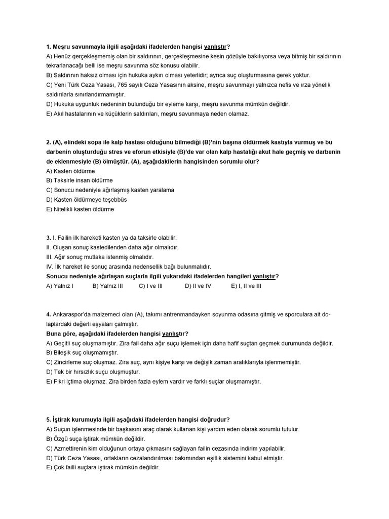 Ceza Hukuku Themis | PDF