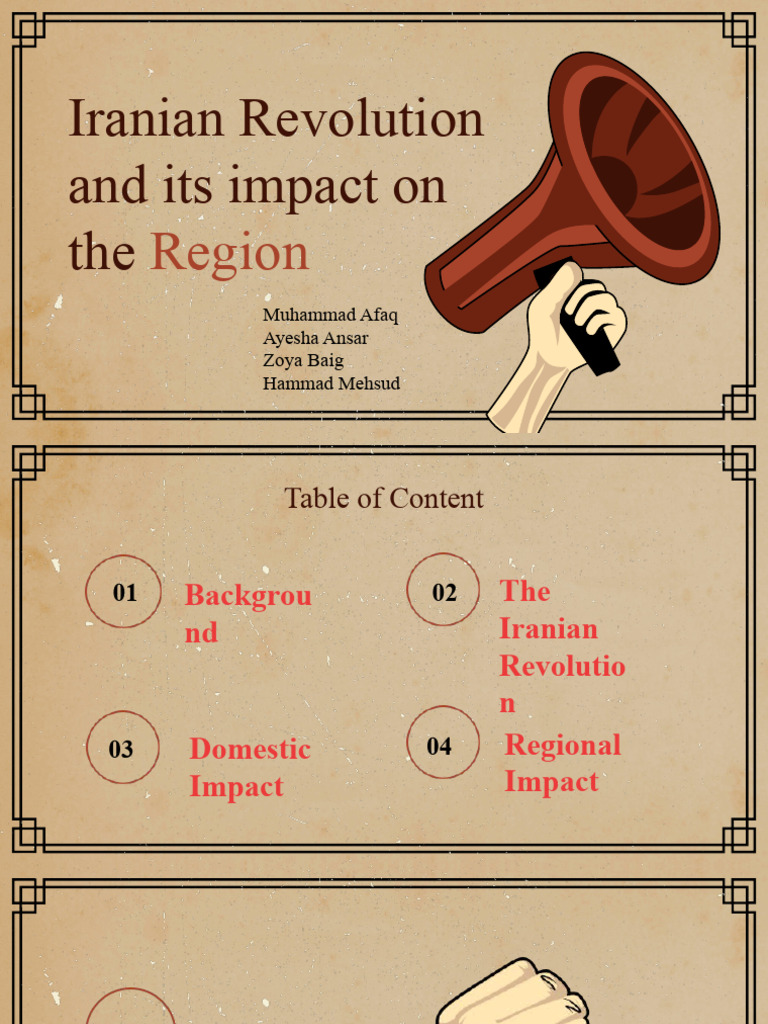 Iranian Revolution Group Presentation | PDF | Iranian Revolution ...