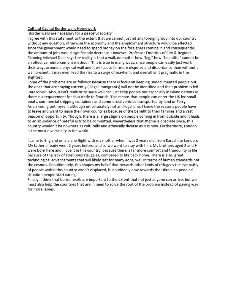 Document | PDF | Human Migration | Immigration