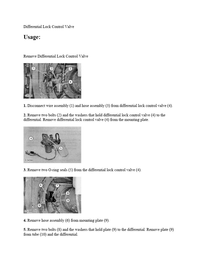 Differential Lock Valve Guide | PDF | Science & Mathematics ...