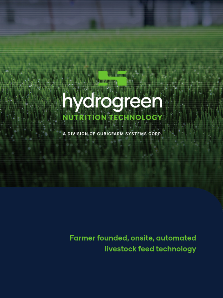 Brochure Hydrogreen 1 | PDF | Nutrition | Diet & Nutrition
