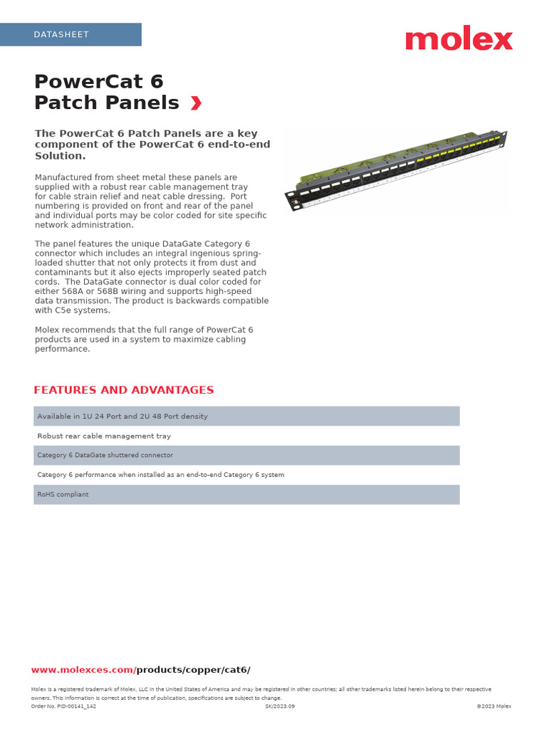 Molex Jack-Panel | PDF | Electrical Connector | Manufactured Goods