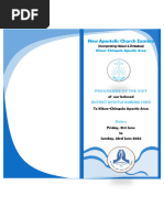 Caleb Chinyadza Tombstone Unveiling Program | PDF