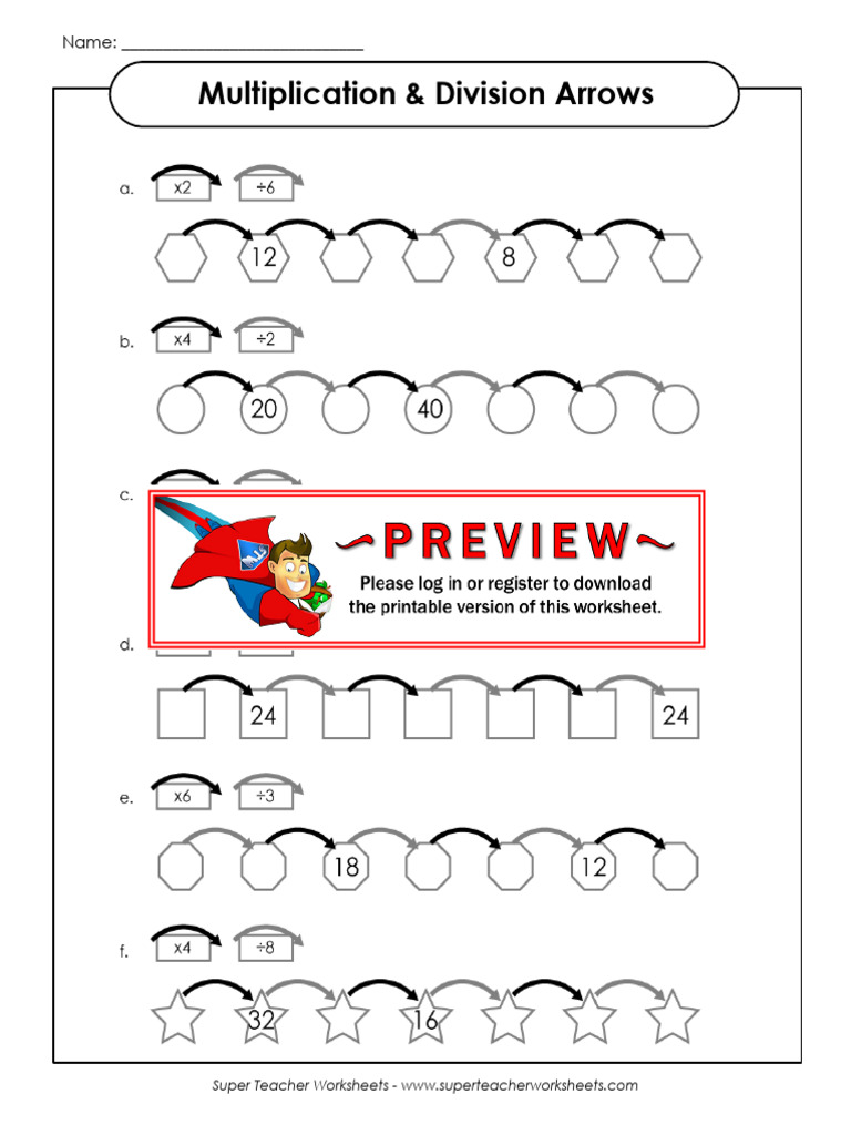 multiplication-division-arrows | PDF