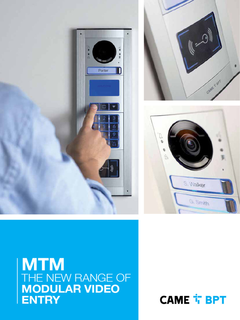 2018 Came BPT MTM | PDF | Smartphone | Mobile Device