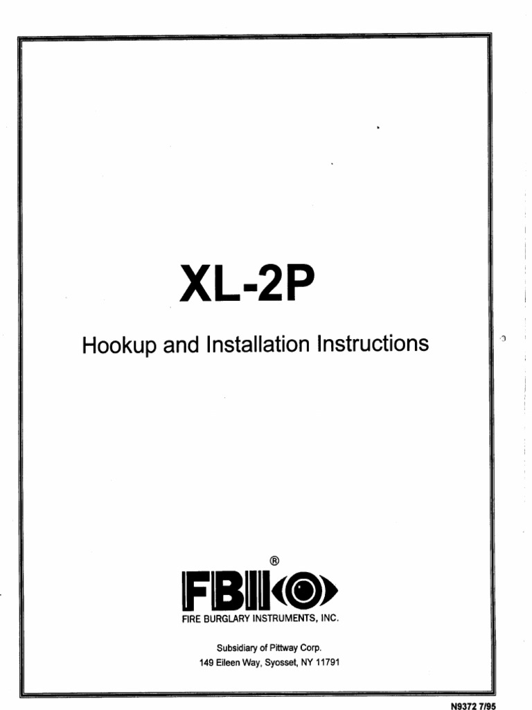 FBII XL 2P Installion Programming | PDF