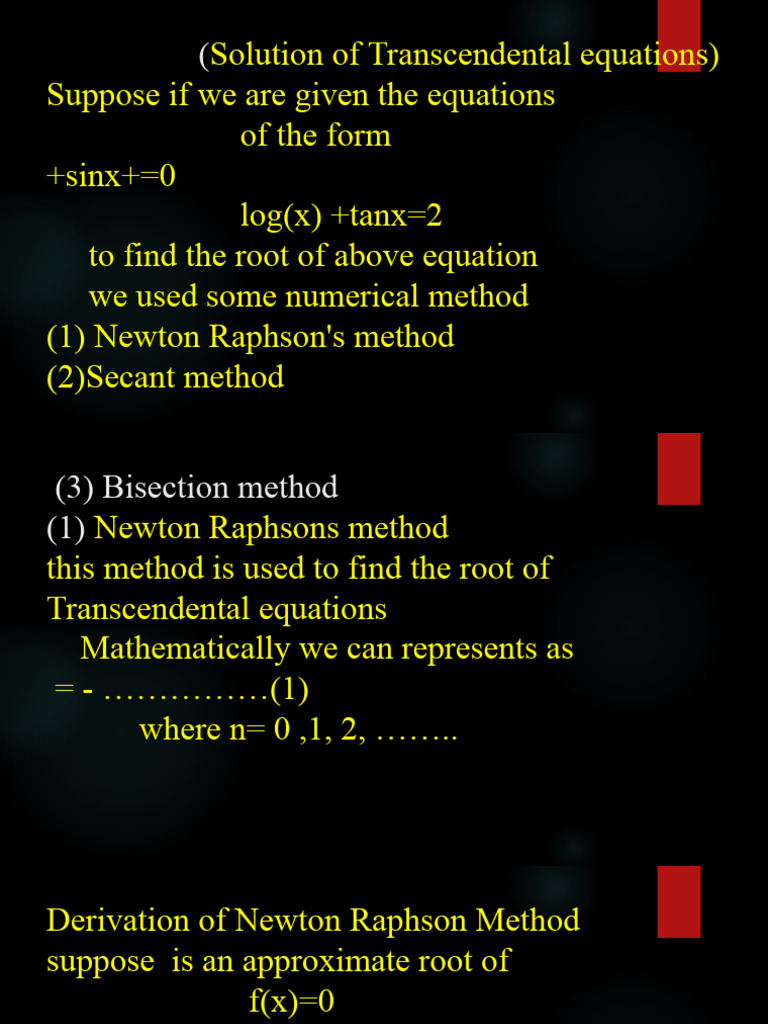 Lec-10 Part 2 | PDF | Computational Science | Applied Mathematics