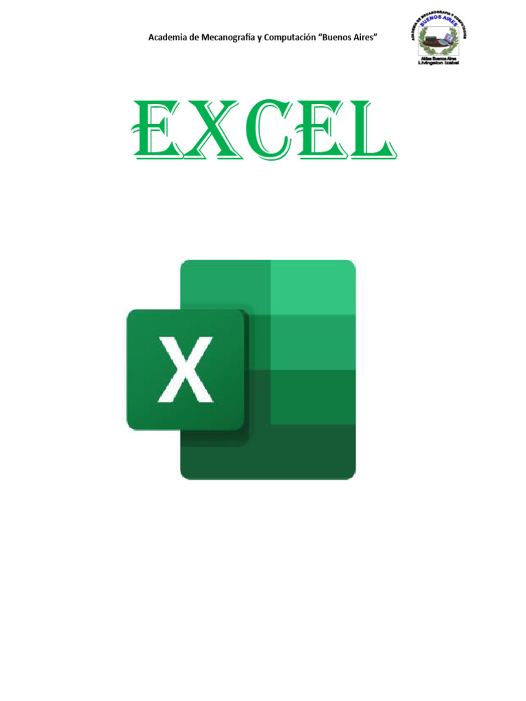 4.microsoft Office Excel | PDF | Microsoft Excel | Archivo de computadora