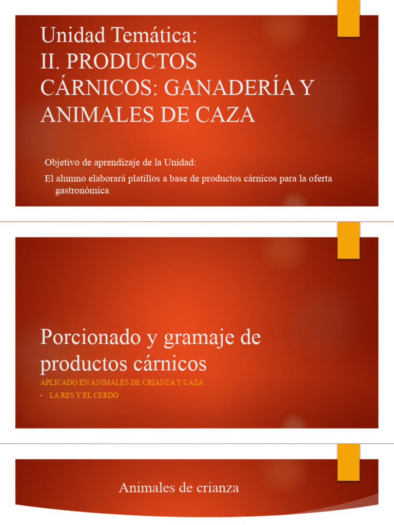 Porcionado y Gramaje de Res y Cerdo SEMANA 4 | PDF | Tocino | filete