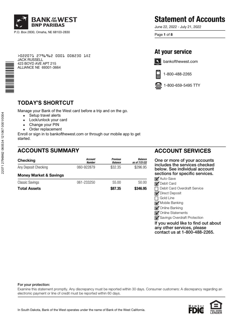 Document 2 | PDF | Transaction Account | Overdraft