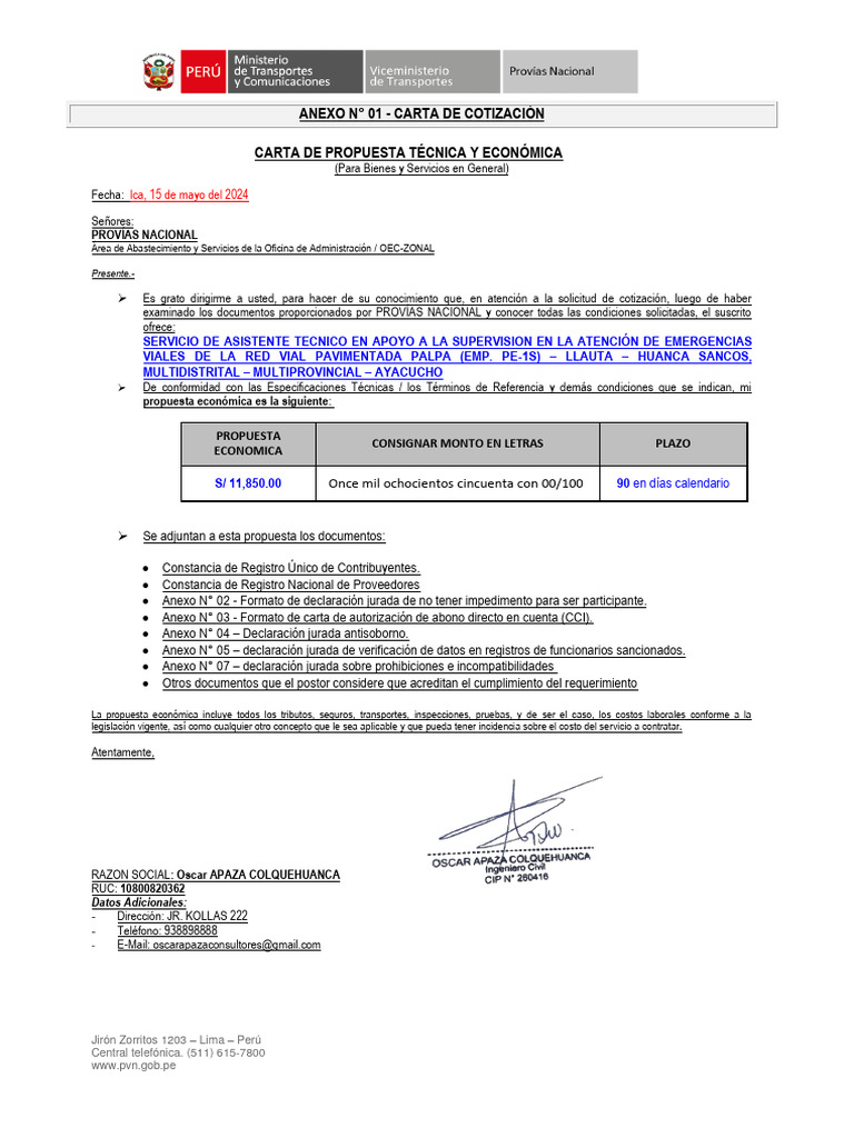 ANEXOS | PDF | Asociación Internacional de Desarrollo | Documento de ...