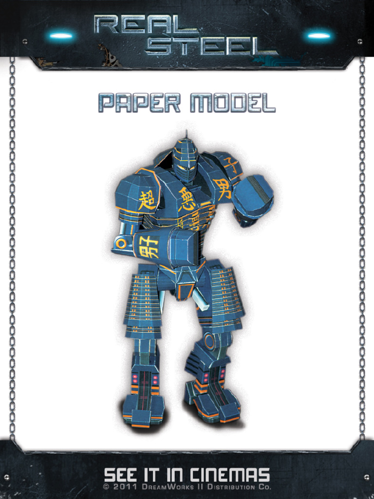 Real Steel - Noisy Boy Paper Model | PDF