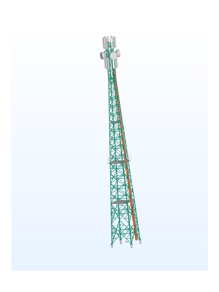 50m Tower Structural Design Report | PDF | Technology & Engineering