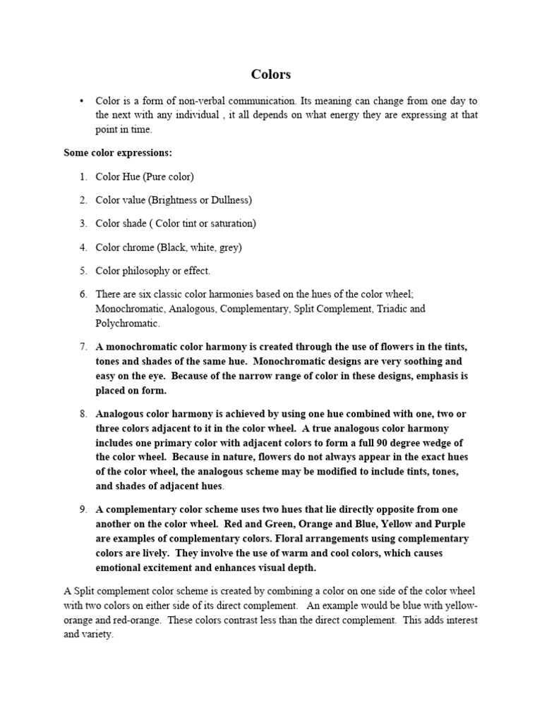 Lect 5 Flori 402 | PDF | Color | Hue