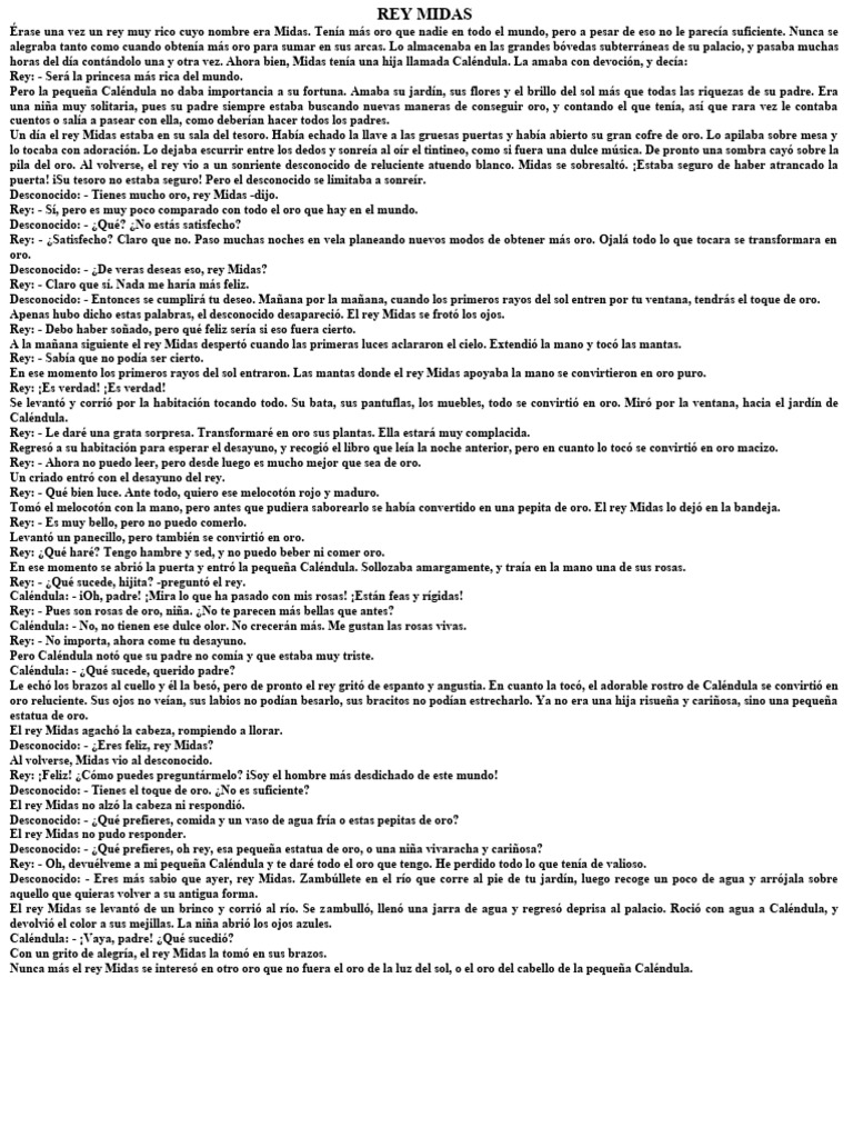 Guion Rey Midas | PDF