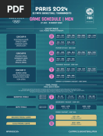 2023 Sports Event Calendar | PDF | Sports | Entertainment
