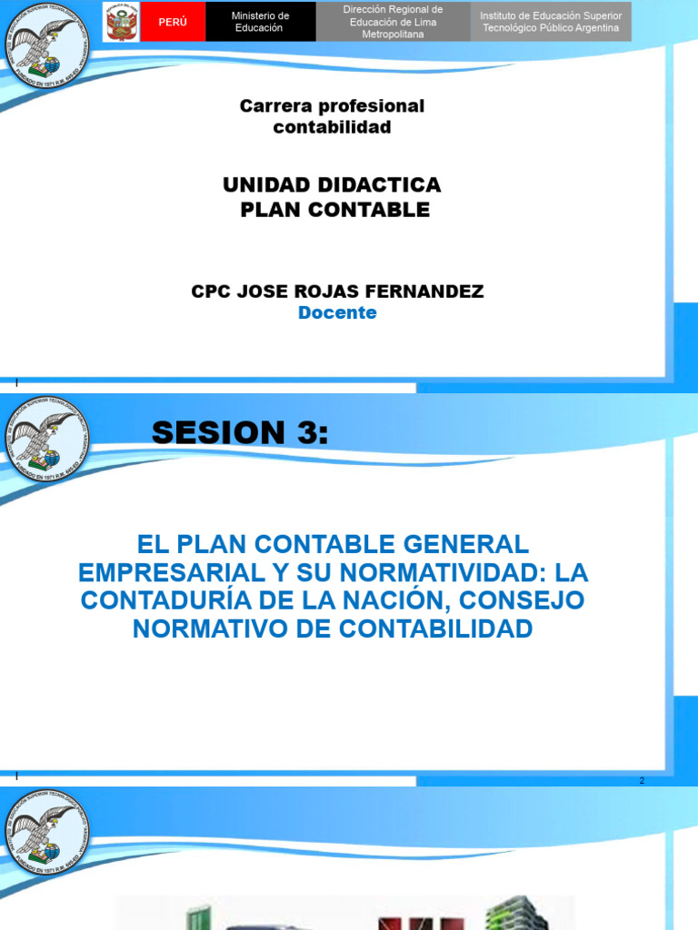 SESION 3.s1 La Contaduria de La Nacion, Consejo Normativo de Contabilidad | PDF | Contabilidad ...