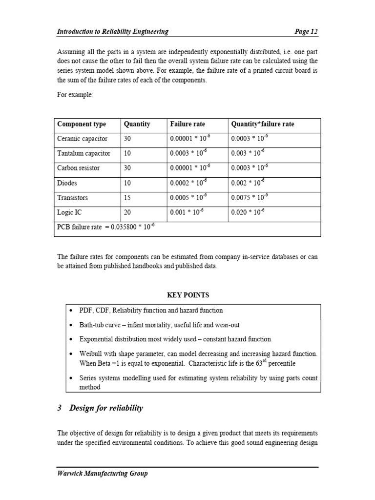 Chapter 5 - Fault Tree Analysis and FMEA | PDF | Reliability ...