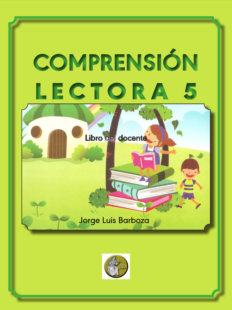 Barboza. Comprensión Lectora 5. Libro Del Docente | PDF | Metacognición ...