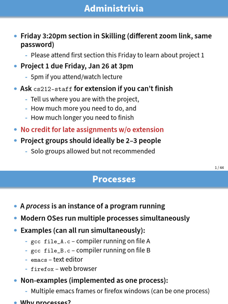 Processes | Download Free PDF | Process (Computing) | Thread (Computing)