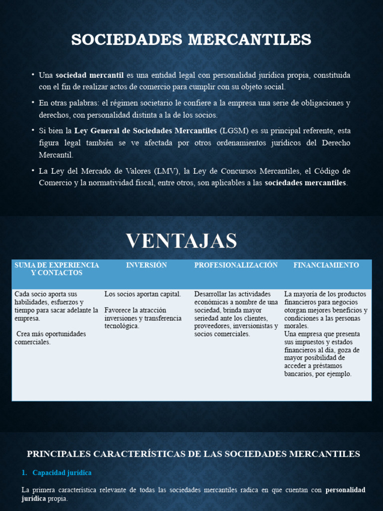 SOCIEDADES_MERCANTILES[1] | Descargar gratis PDF | Sociedad de responsabilidad limitada ...