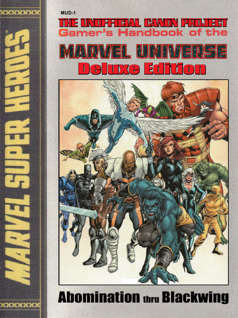 MUD1 | PDF | Marvel Comics | Marvel Comics Characters