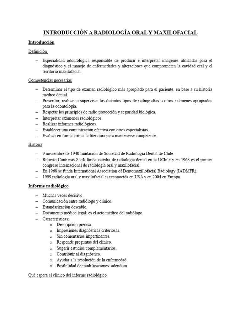 Clase 1. INTRODUCCION ROMF | PDF