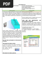 Diccionario de Datos | PDF | Bases de datos | Gestión de datos