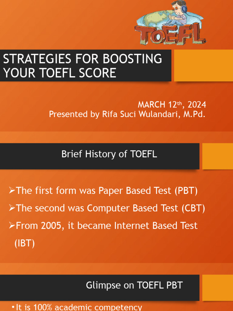 Webinar Toefl - 2024 - Ok | PDF | Karier & Perkembangan | Seni & Disiplin Bahasa