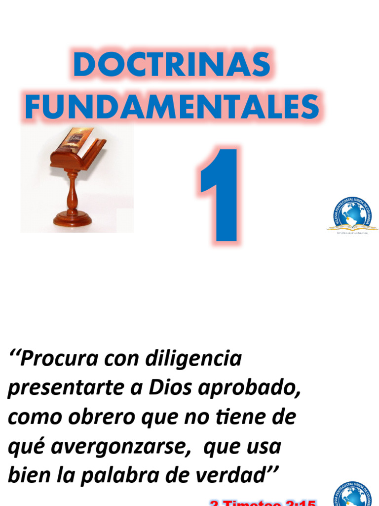 Doctrinas Fundamentales Cristianas | PDF | Pecado | Fe