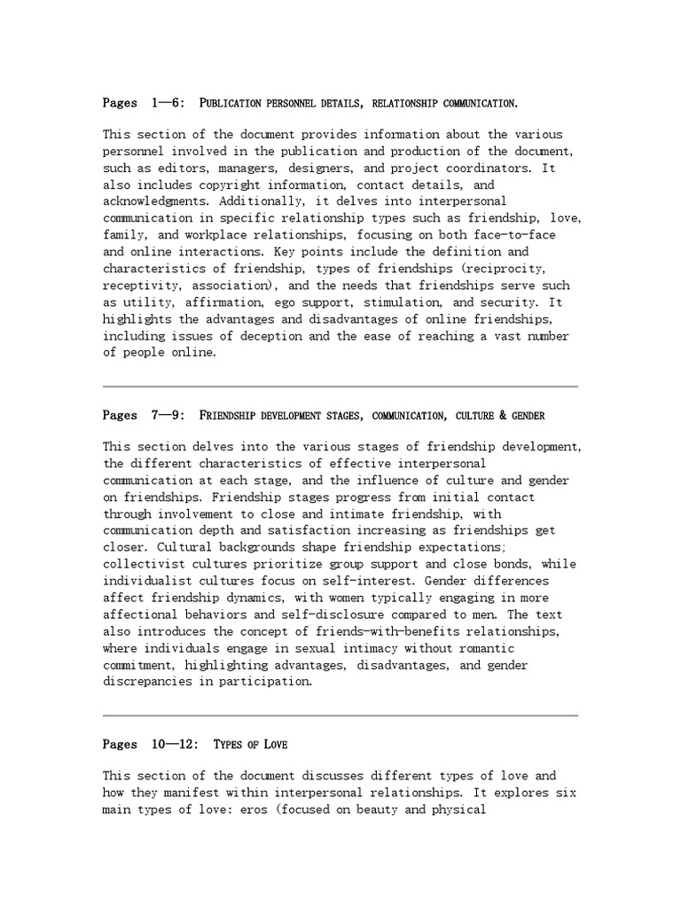 Interpersonal | PDF | Violence | Interpersonal Communication