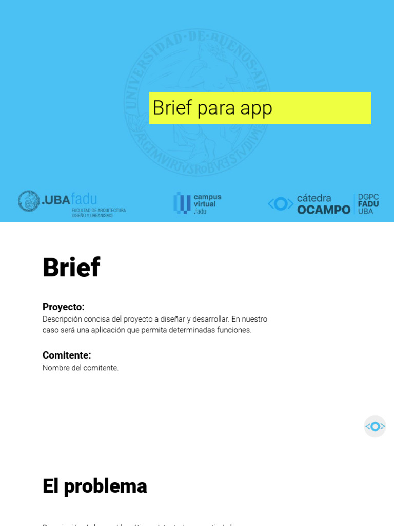 Brief - Grafica para Productos | PDF | Crecimiento personal y profesional