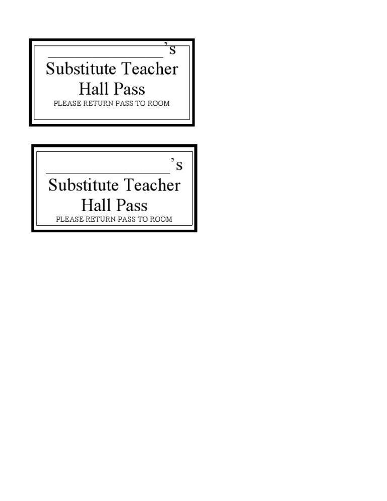 Sub Pass | PDF