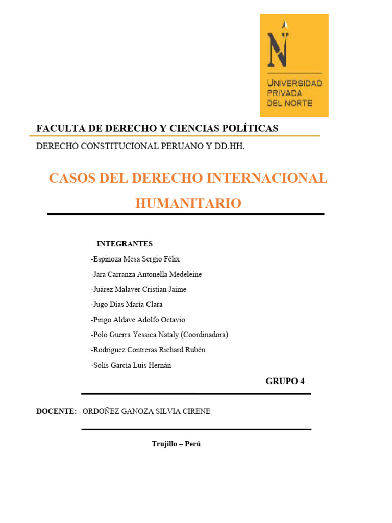 Trabajo T1 Consti. | PDF | Convenio europeo de derechos humanos | Ley humanitaria internacional
