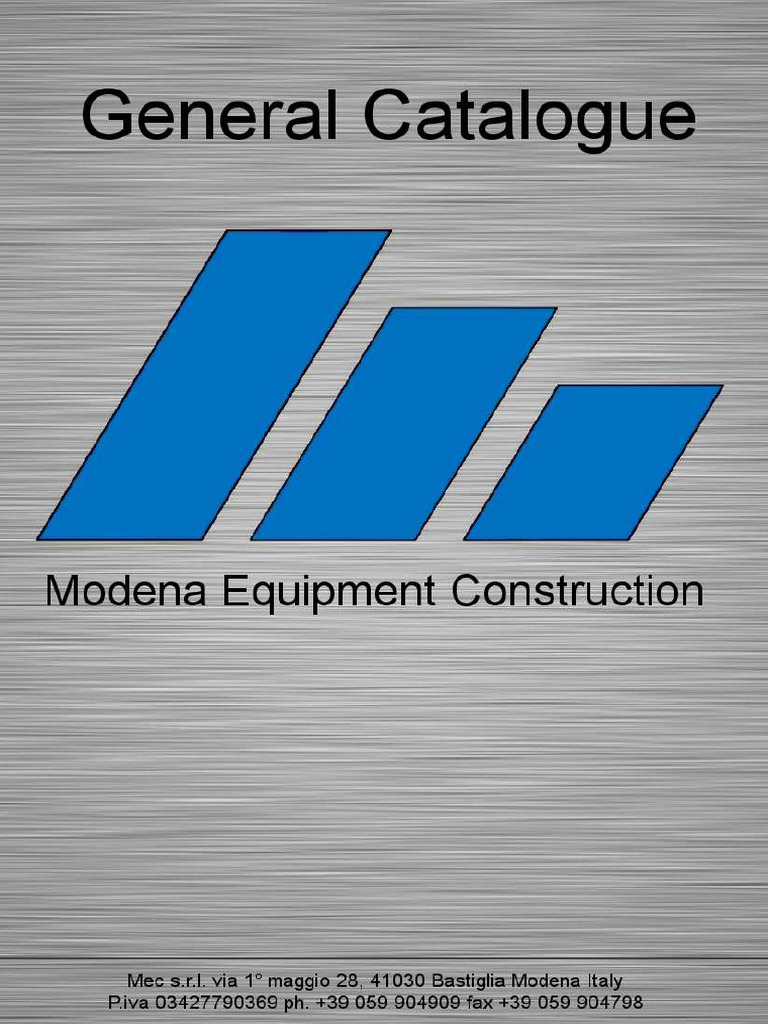 MEC Catalogue | PDF