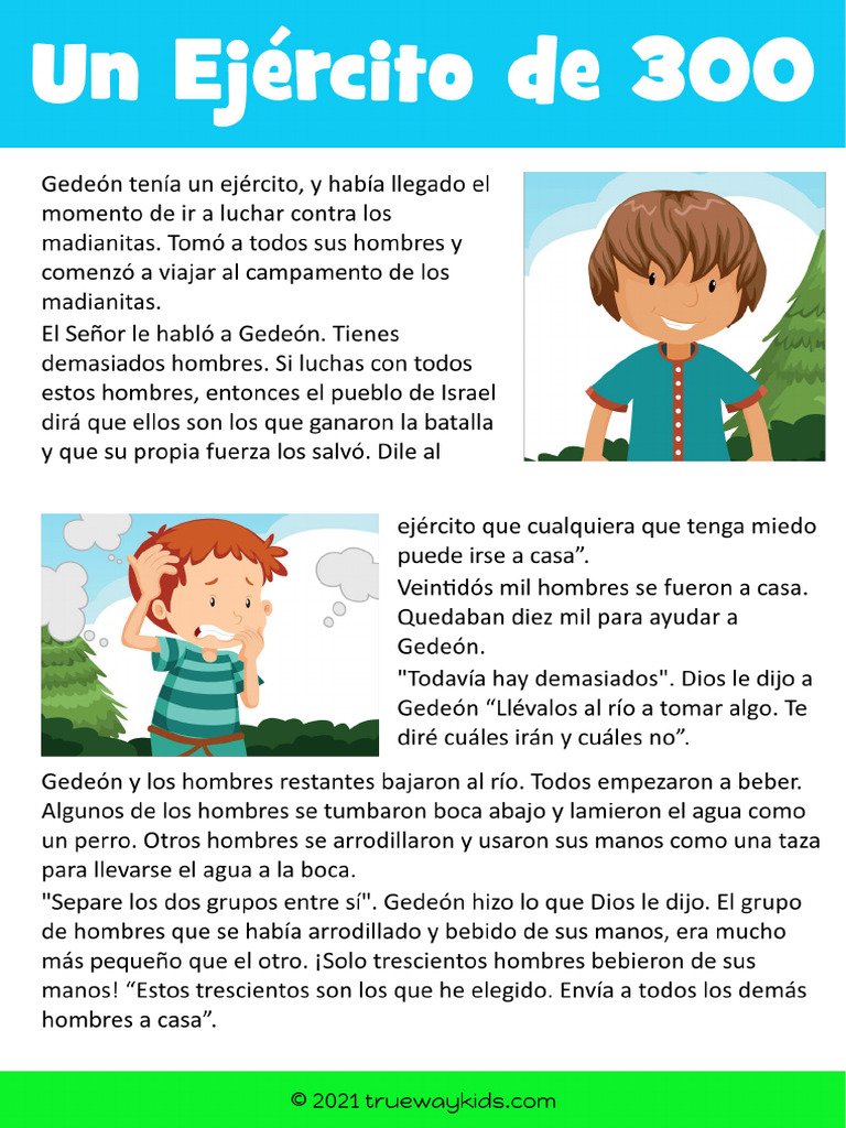 El Ejército de Gedeón de 300 Hombres | PDF