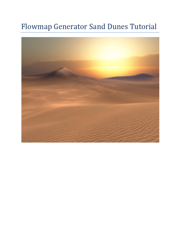 Sand Dunes Example | PDF | Shader | Texture Mapping