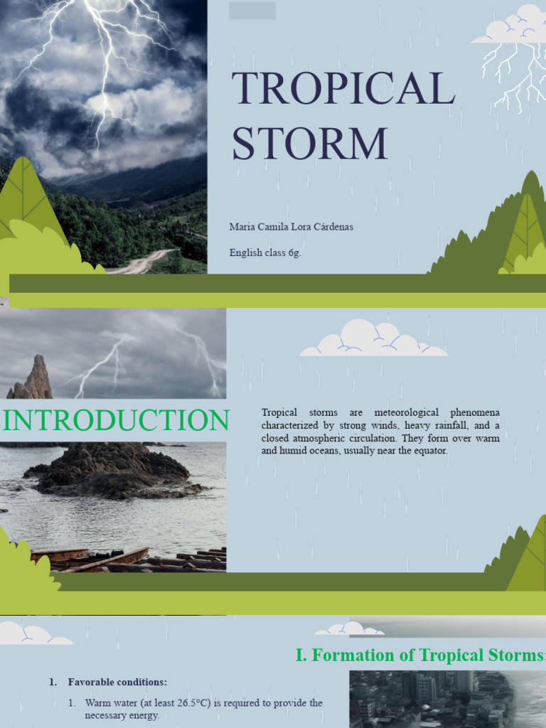 Tropical Storm | PDF | Tropical Cyclones | Eye (Cyclone)