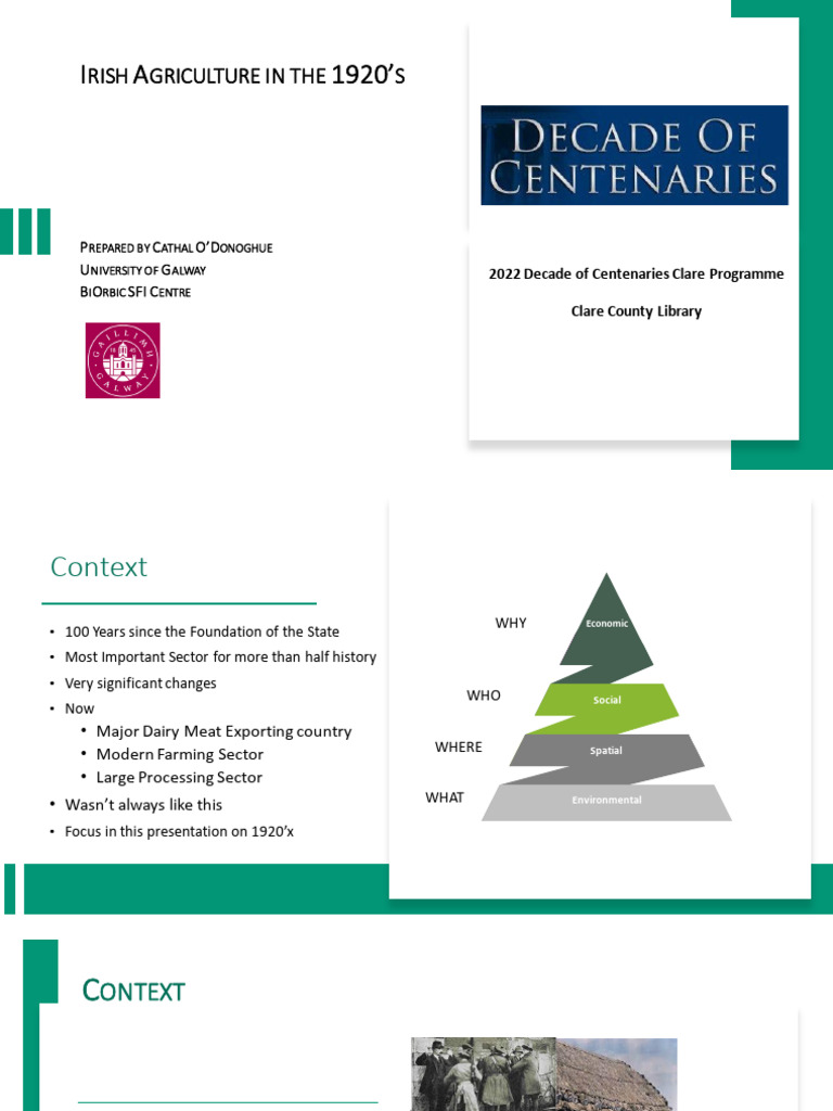2022 Decade of Centenaries Clare Programme 1665580257 | PDF | Cattle ...