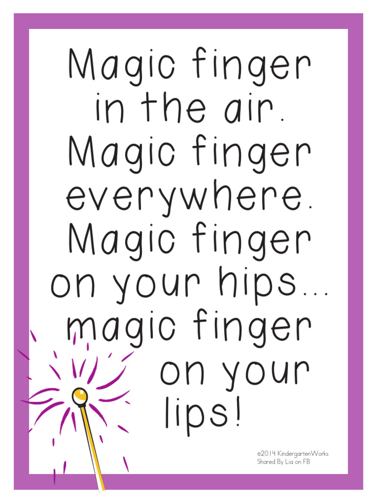 Magic Finger | PDF