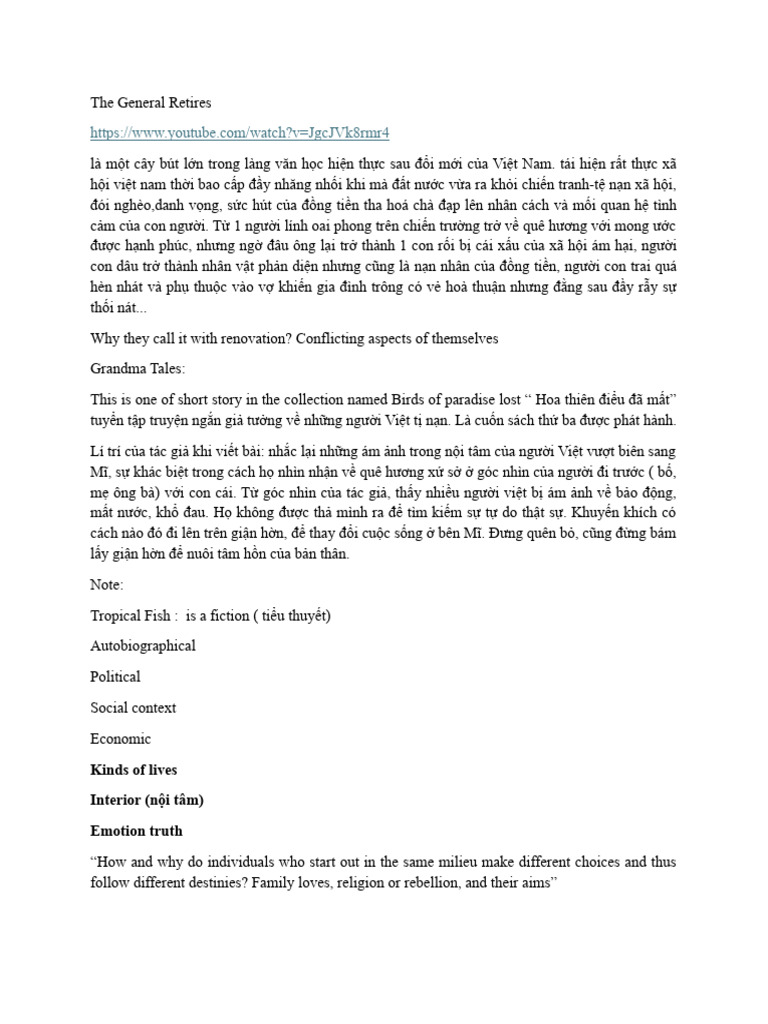 The General Retires | PDF