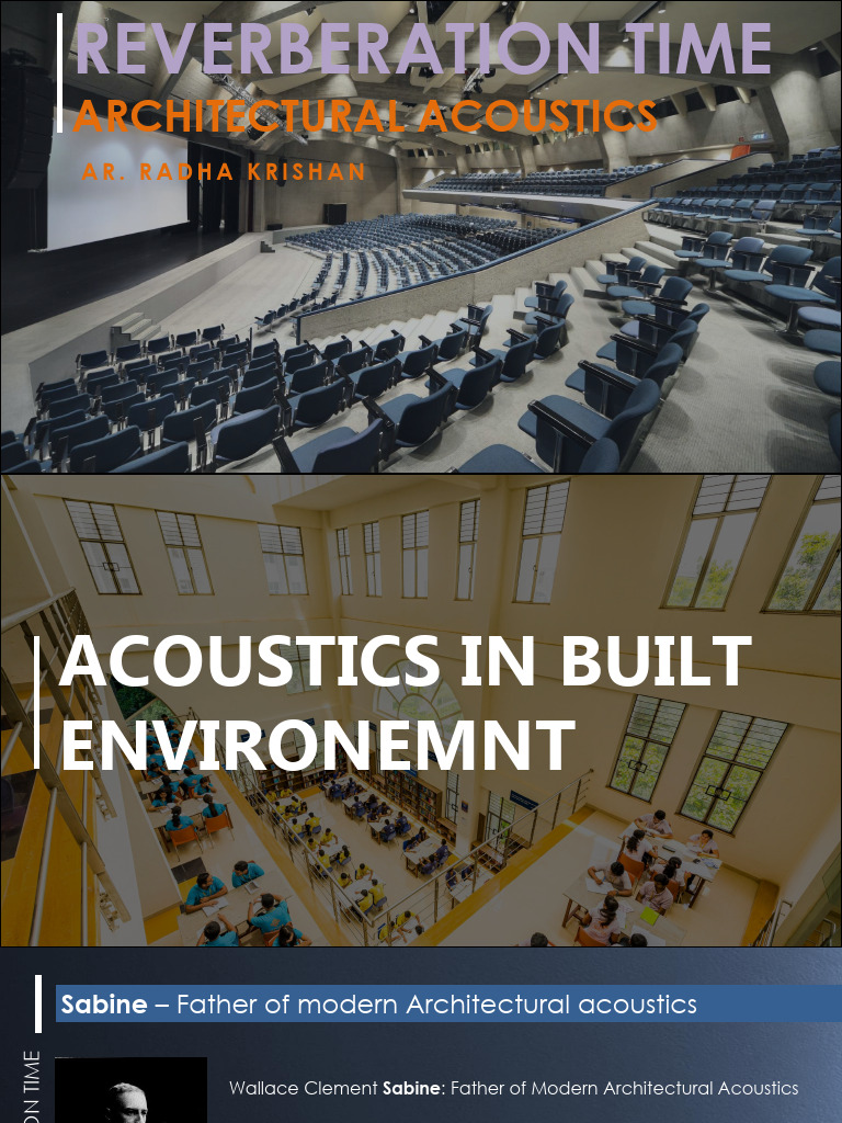 Reverberation Time | PDF | Acoustics | Classical Mechanics